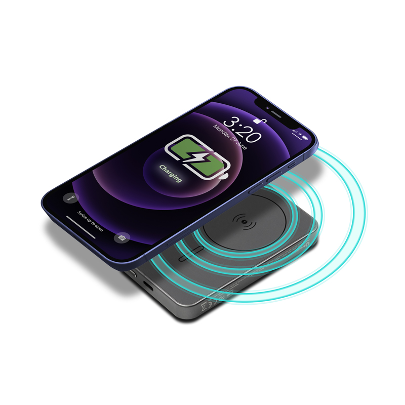 Powerwave 5000 Eco Magnetic Wireless Power Bank | Brandit NT