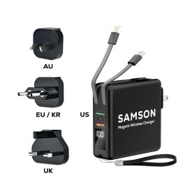 Samson Global Magnetic Travel Charger 10,000 mAh (Stock)